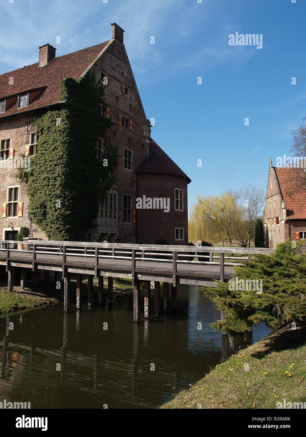bridge to the castle Stock Photo - Alamy