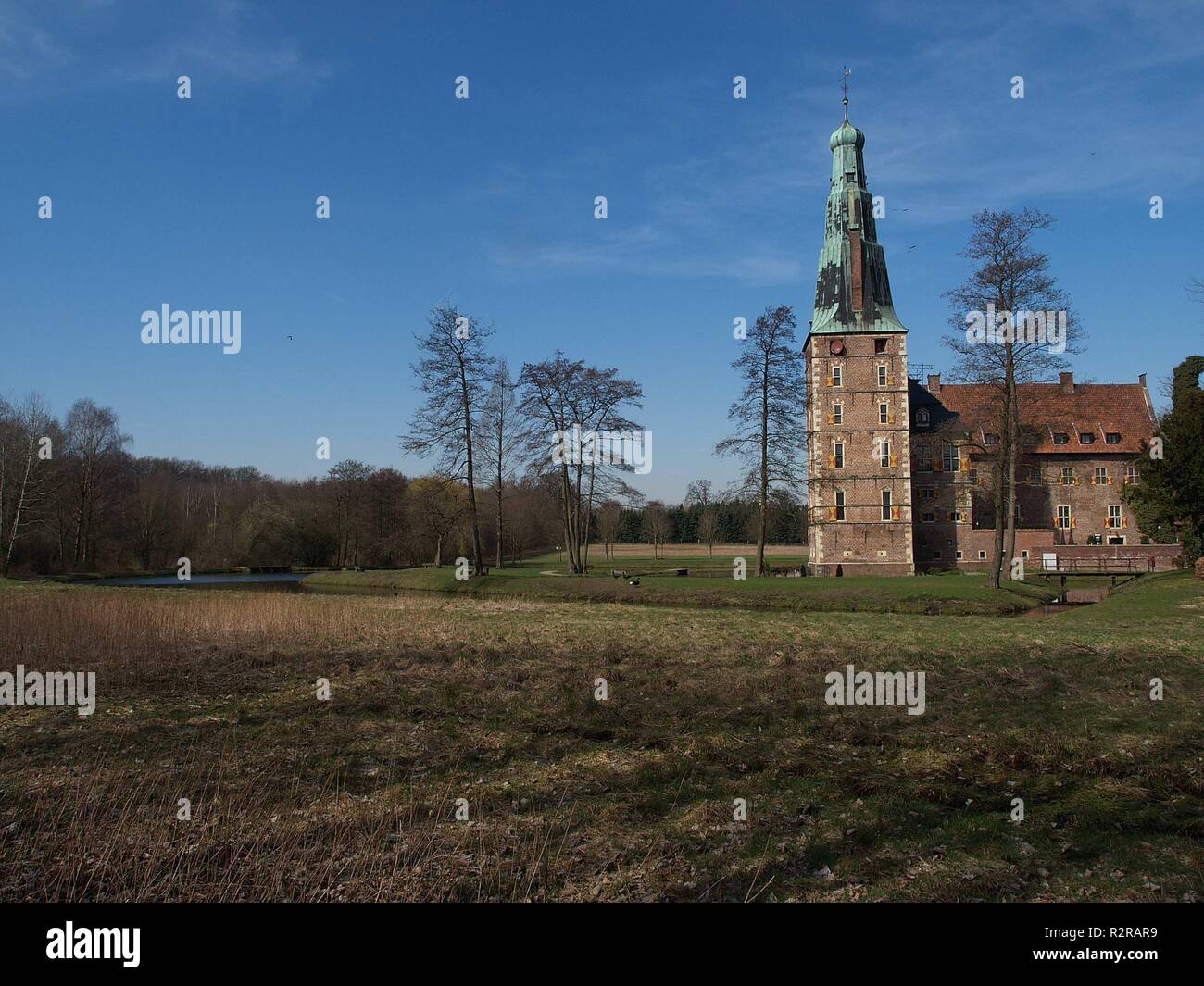 castle in the countryside Stock Photo - Alamy