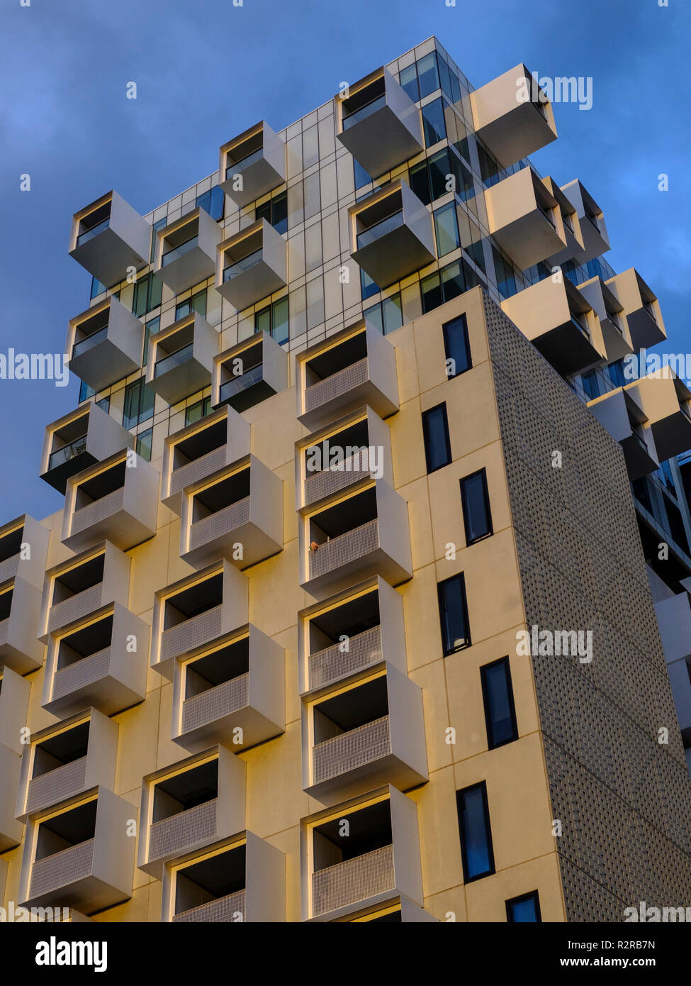 Modern Buildings in Melbourne Stock Photo - Alamy