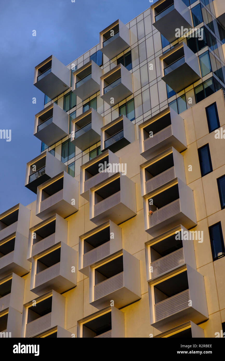 Modern Buildings in Melbourne Stock Photo - Alamy