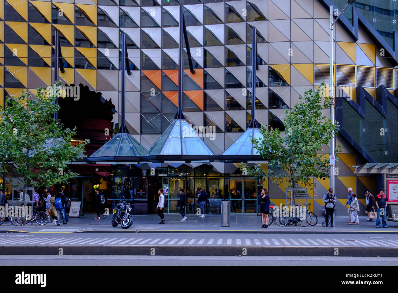 Modern Buildings in Melbourne Stock Photo - Alamy