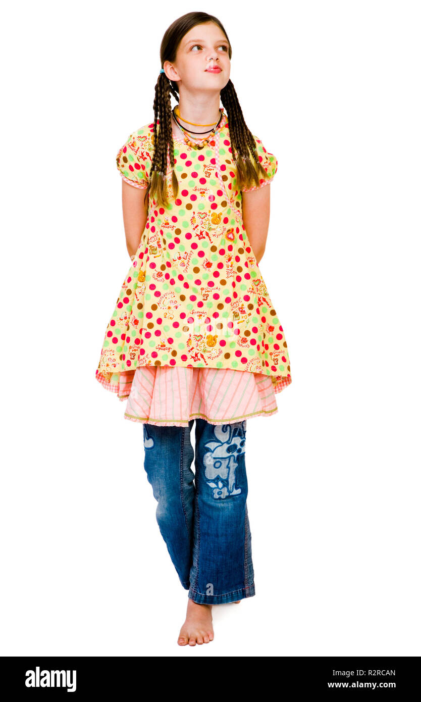 Tween girl day dreaming hi-res stock photography and images - Alamy