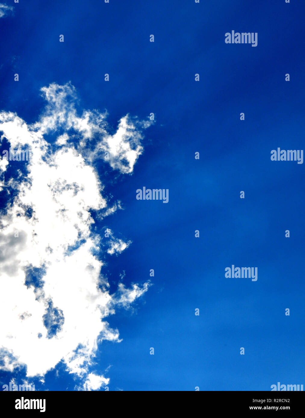 Background blue luminous rays hi-res stock photography and images - Alamy
