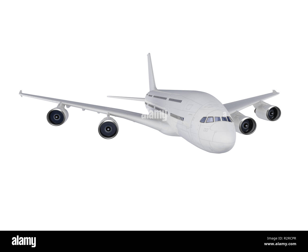 Boeing jumbo jet Cut Out Stock Images & Pictures - Alamy