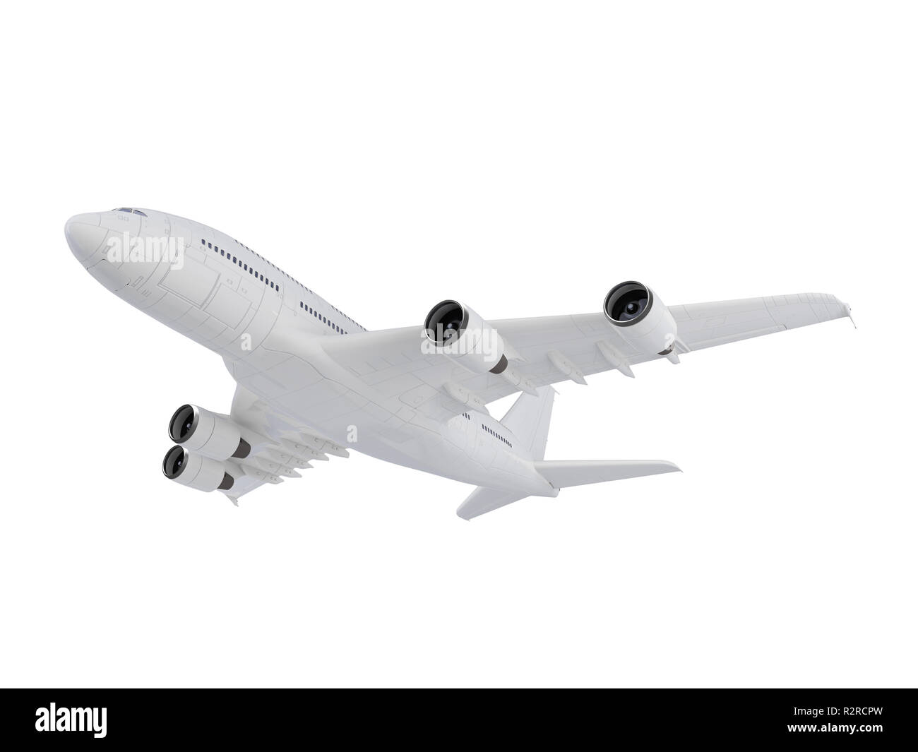 Boeing jumbo jet Cut Out Stock Images & Pictures - Alamy
