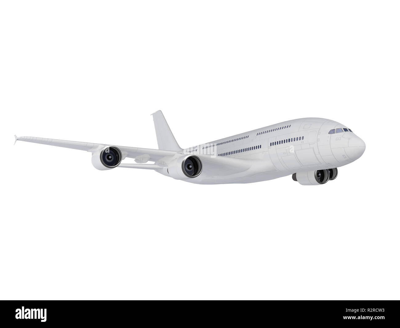 Boeing jumbo jet Cut Out Stock Images & Pictures - Alamy