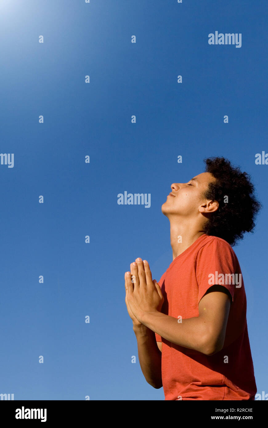 African American Boy Praying Stock Photos & African American Boy ...