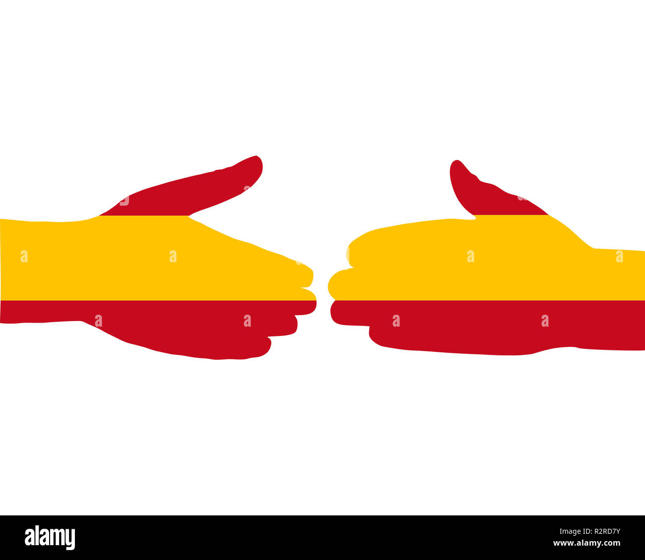 Spanish handshake hi-res stock photography and images - Alamy
