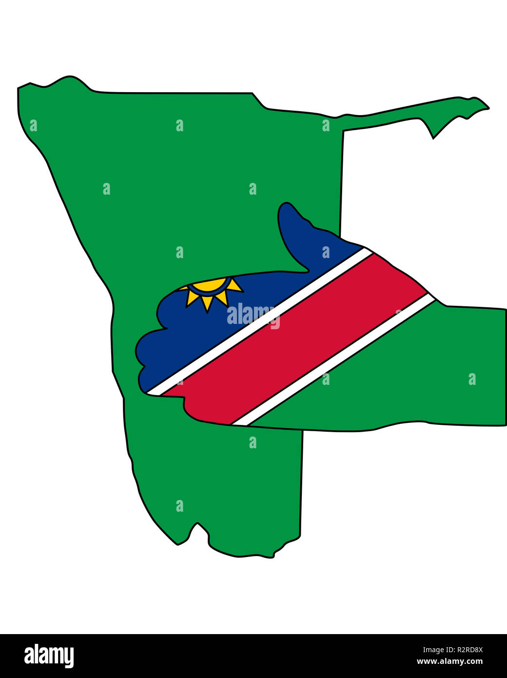 Namibia hand signal hi-res stock photography and images - Alamy