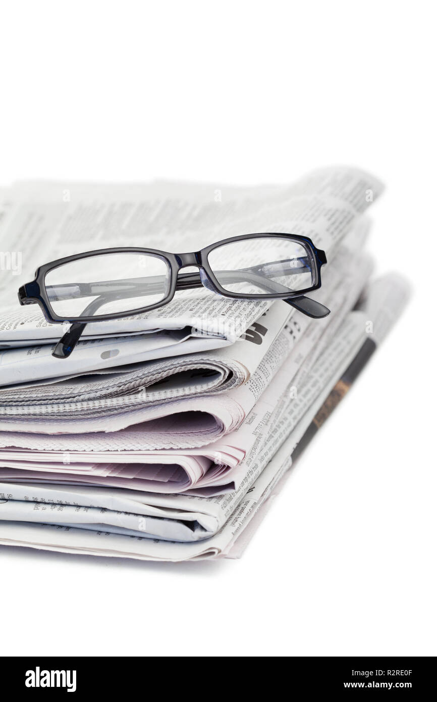 Broadsheet newspaper template hi-res stock photography and images - Alamy