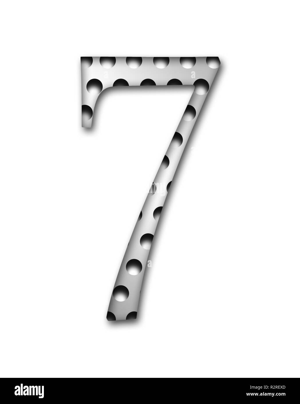 Number 7 Clipart Black And White Number Seven 7 Black And White Stock