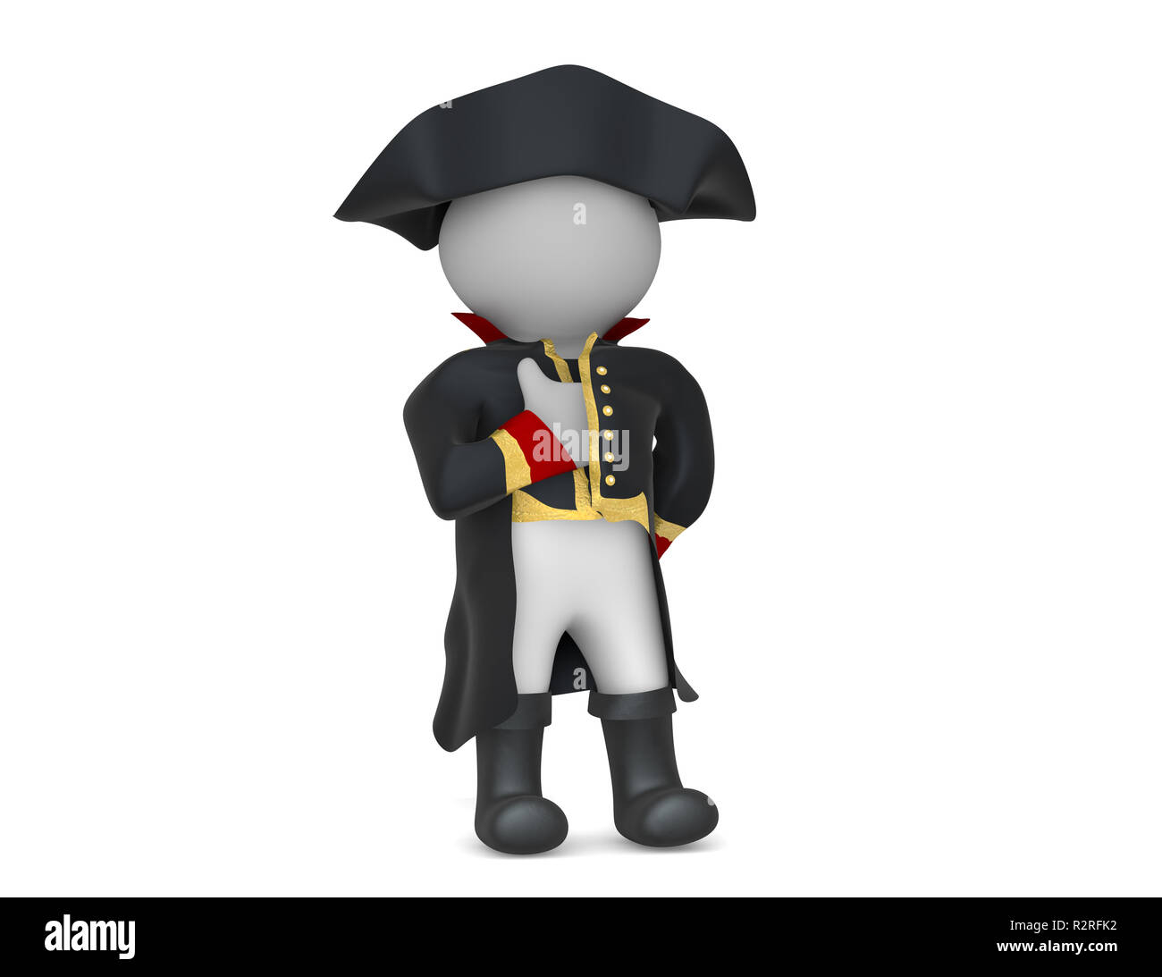 Napoleon costume Cut Out Stock Images & Pictures - Alamy