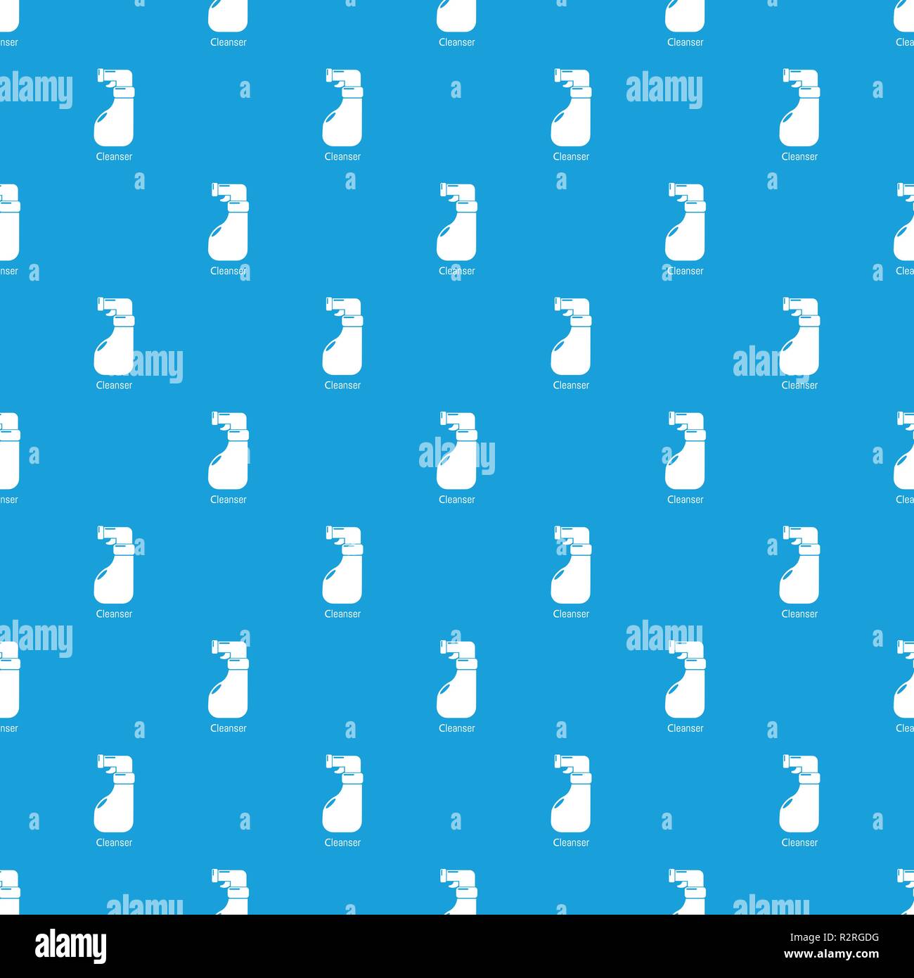 Cleaning spray pattern vector seamless blue Stock Vector Image & Art ...