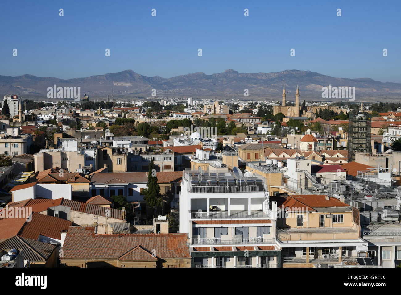Turkish flag cyprus hi-res stock photography and images - Alamy