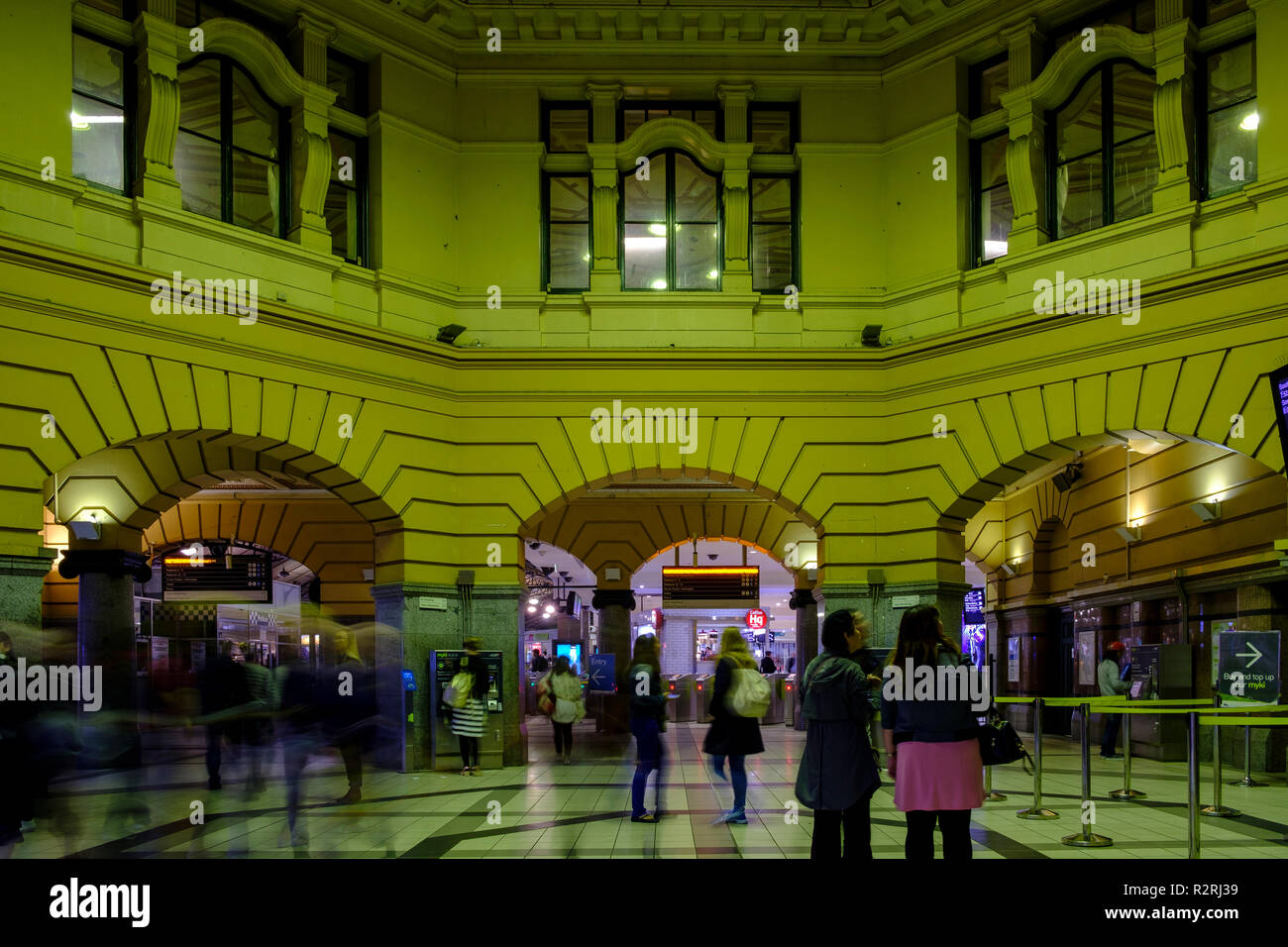 Flinders Street Railway Station Stock Photo - Alamy