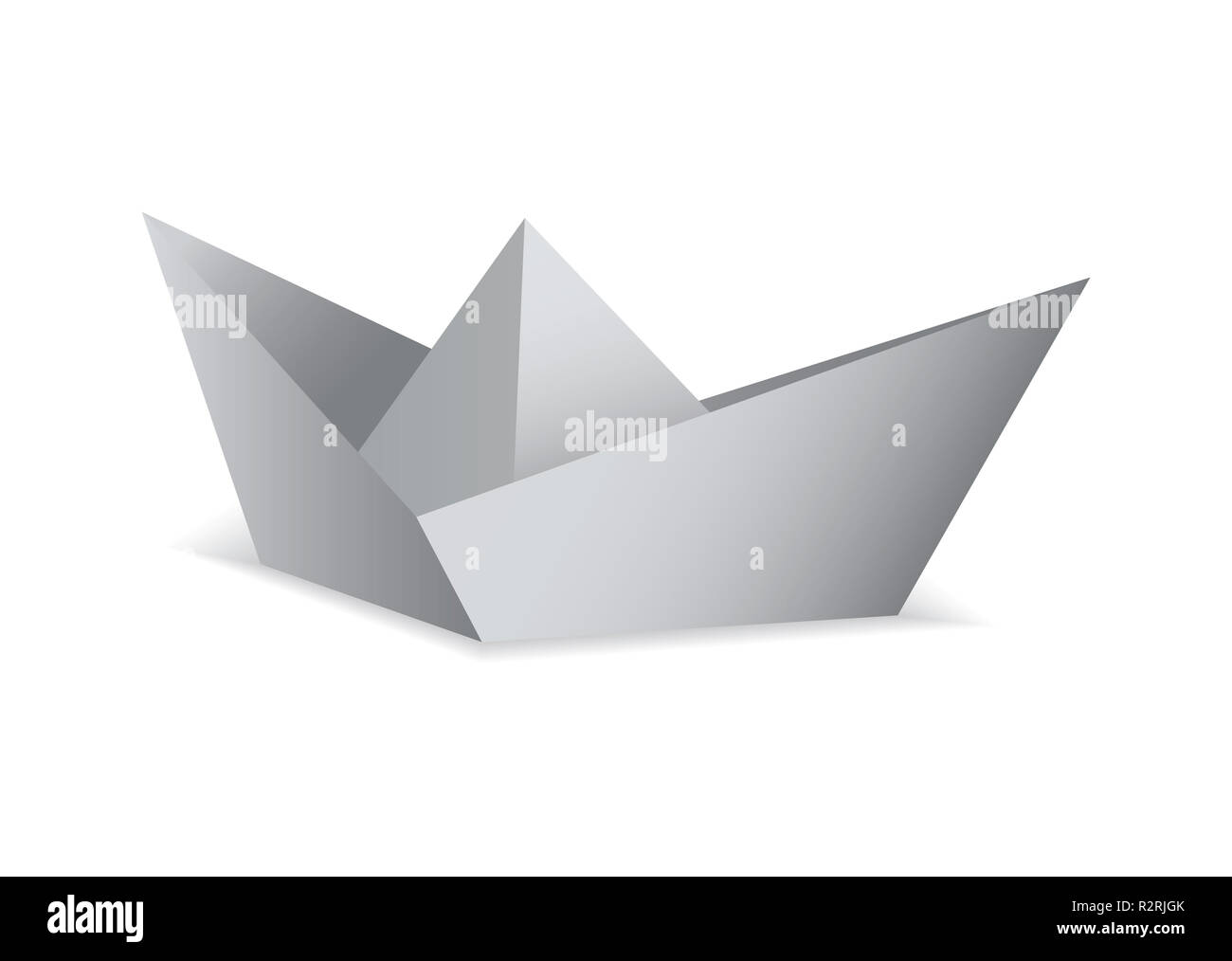 Grey rowing boat Cut Out Stock Images & Pictures - Alamy