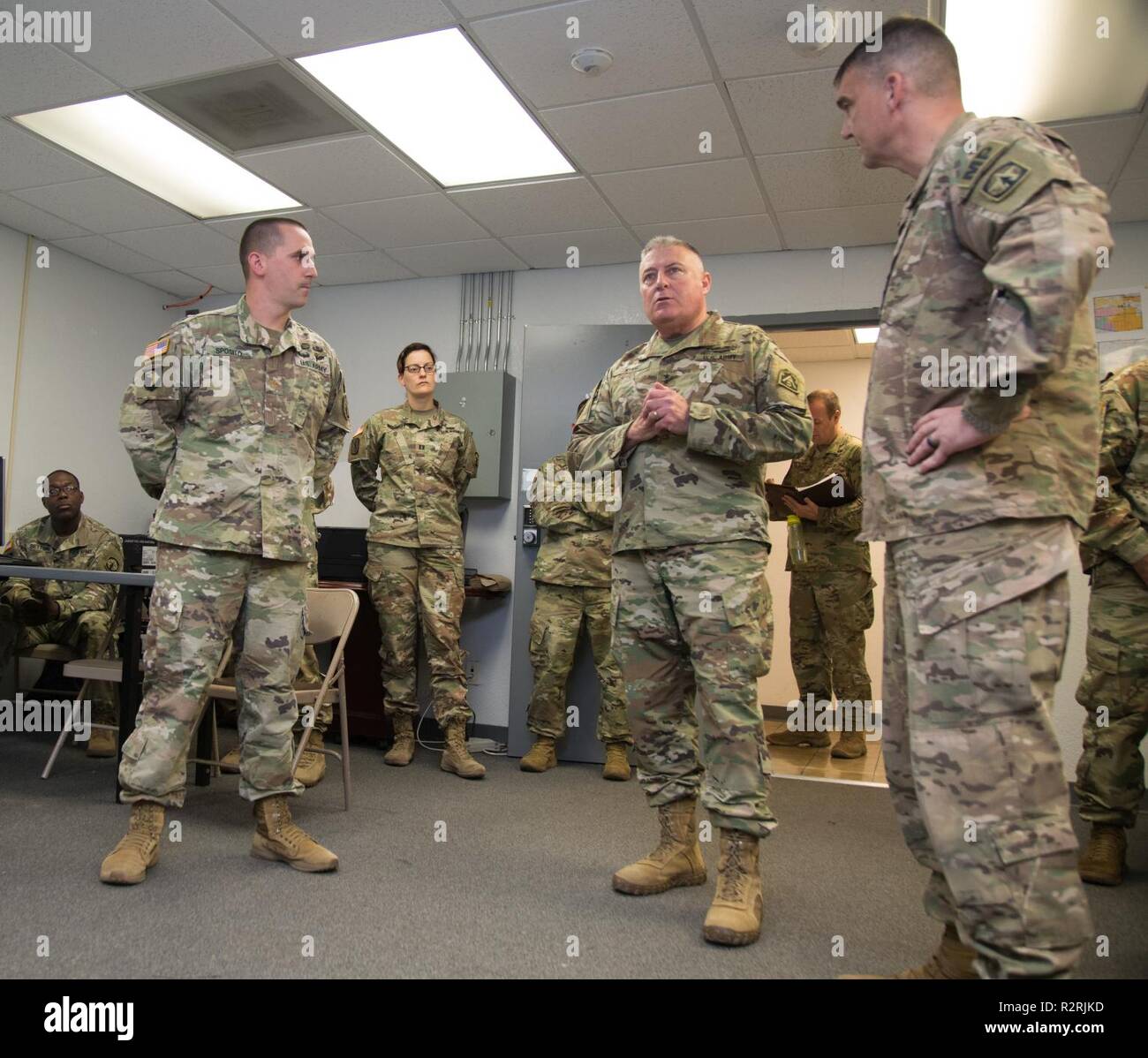 U.S. Army Maj. Gen. John King, Commander of U.S. Army North Task Force ...