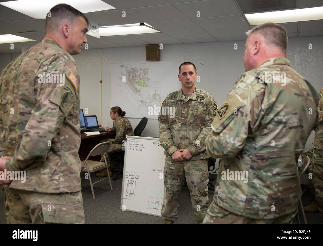 U.S. Army Maj. Gen. John King, Commander of U.S. Army North Task Force ...