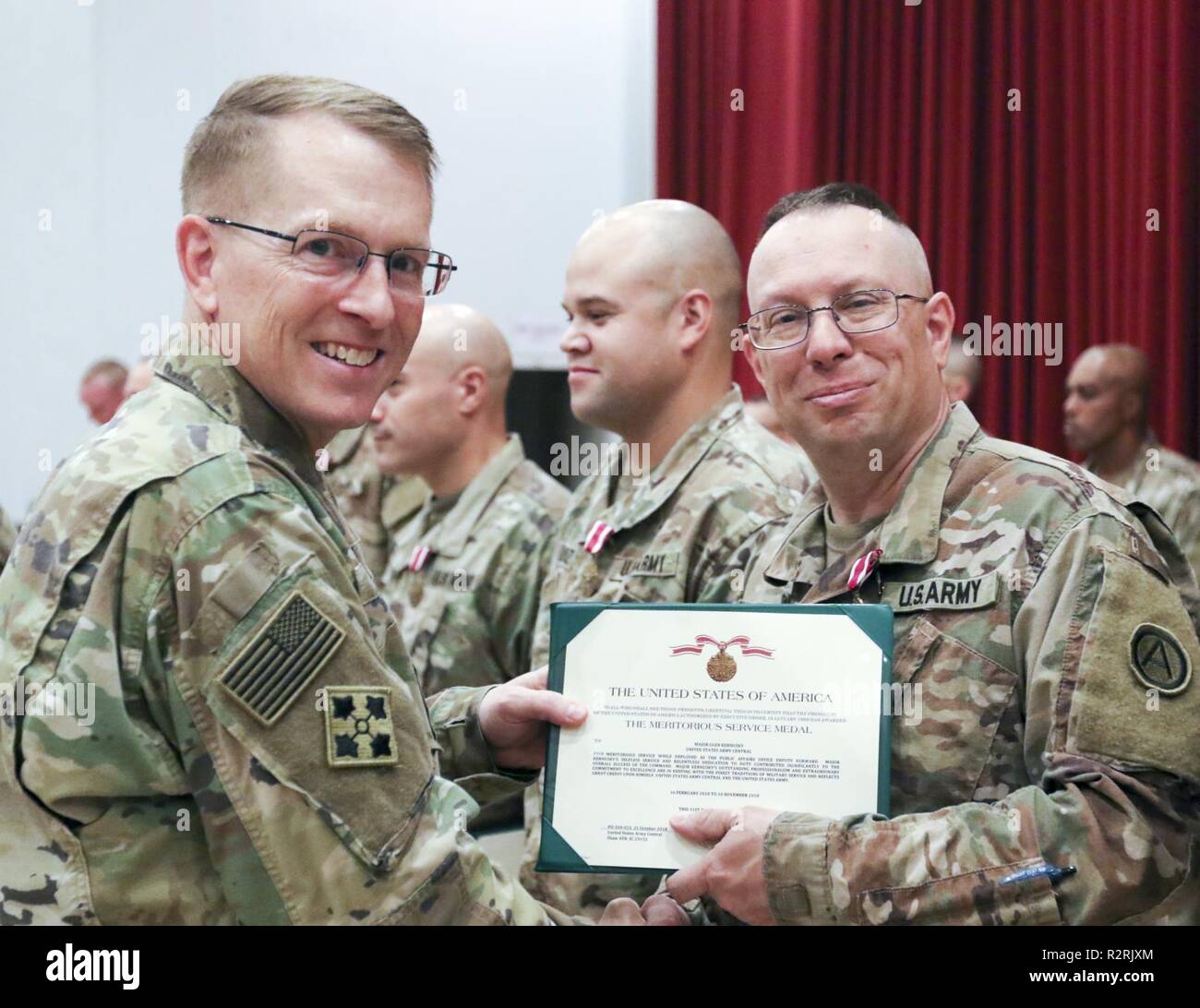 U.S Army Maj. Gen. David C. Hill, U.S. Army Central's deputy commanding ...