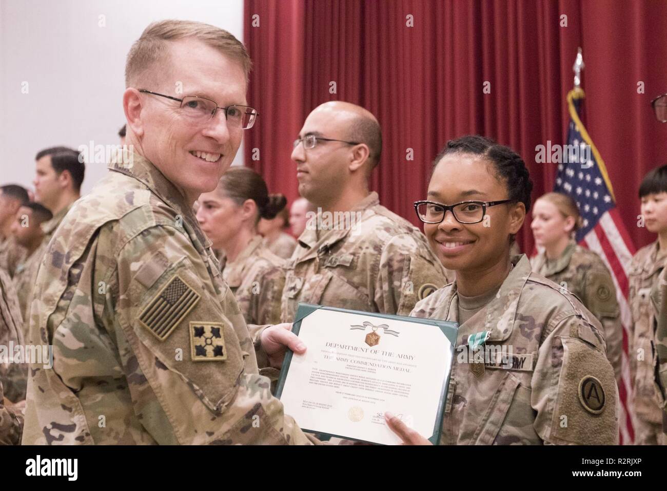 U.S Army Maj. Gen. David C. Hill, U.S. Army Central's deputy commanding ...