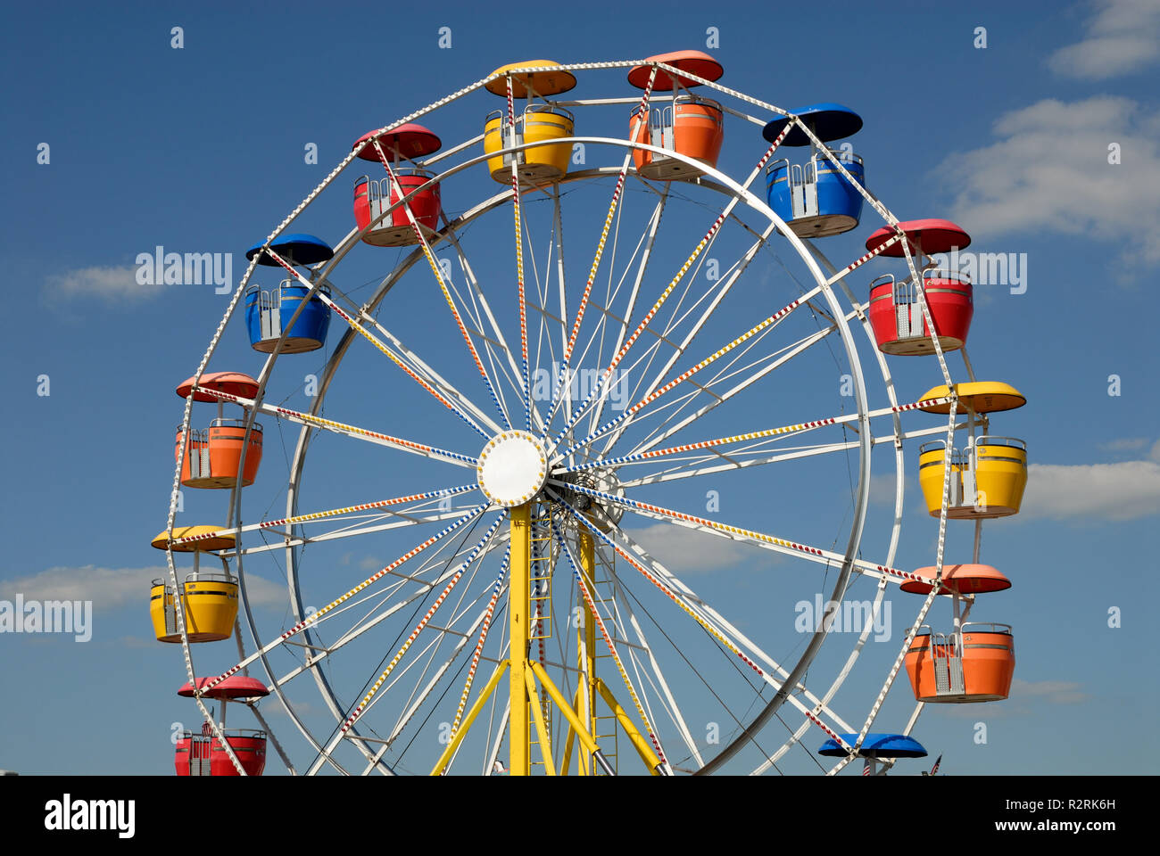 colorful ferris wheel Stock Photo - Alamy
