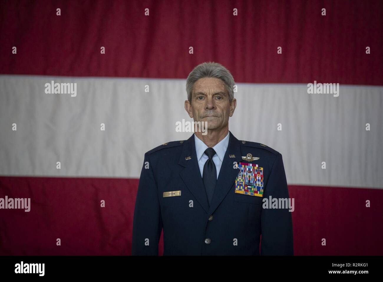 U.S. Air Force Brig. Gen. Kevin J. Keehn, commander of the New Jersey ...