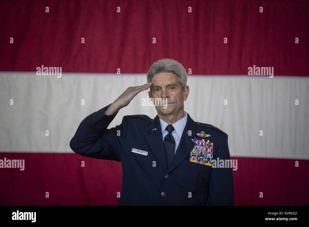 U.S. Air Force Brig. Gen. Kevin J. Keehn, commander of the New Jersey ...