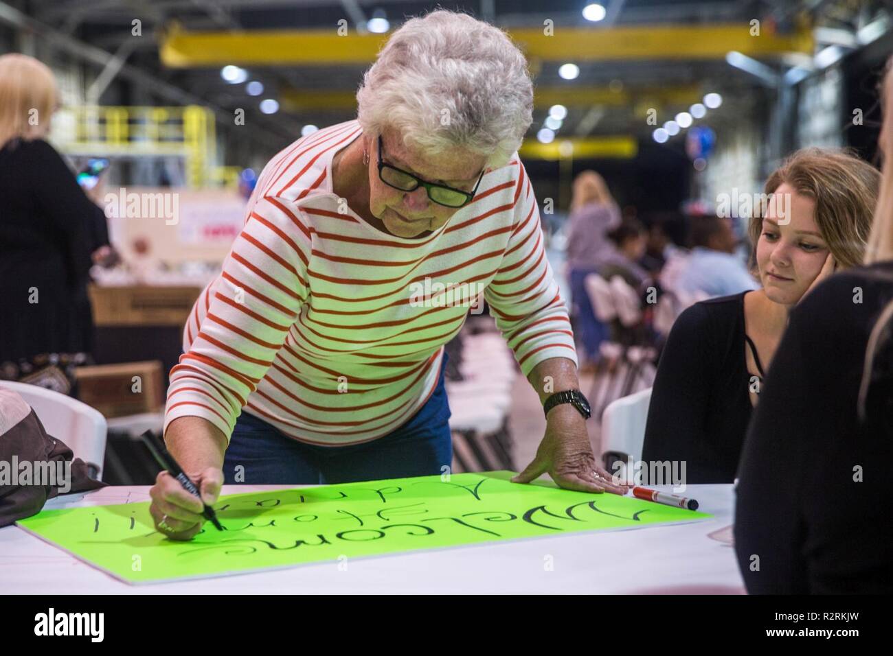 Friends and family of Marines with Marine Tactical Electronic Warfare ...