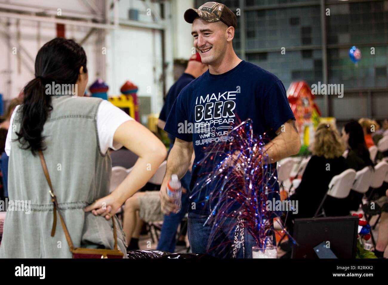 Friends and family of Marines with Marine Tactical Electronic Warfare ...