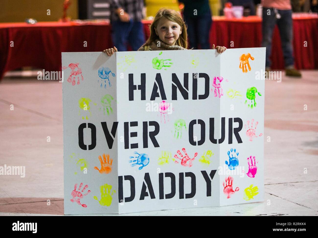Friends and family of Marines with Marine Tactical Electronic Warfare ...