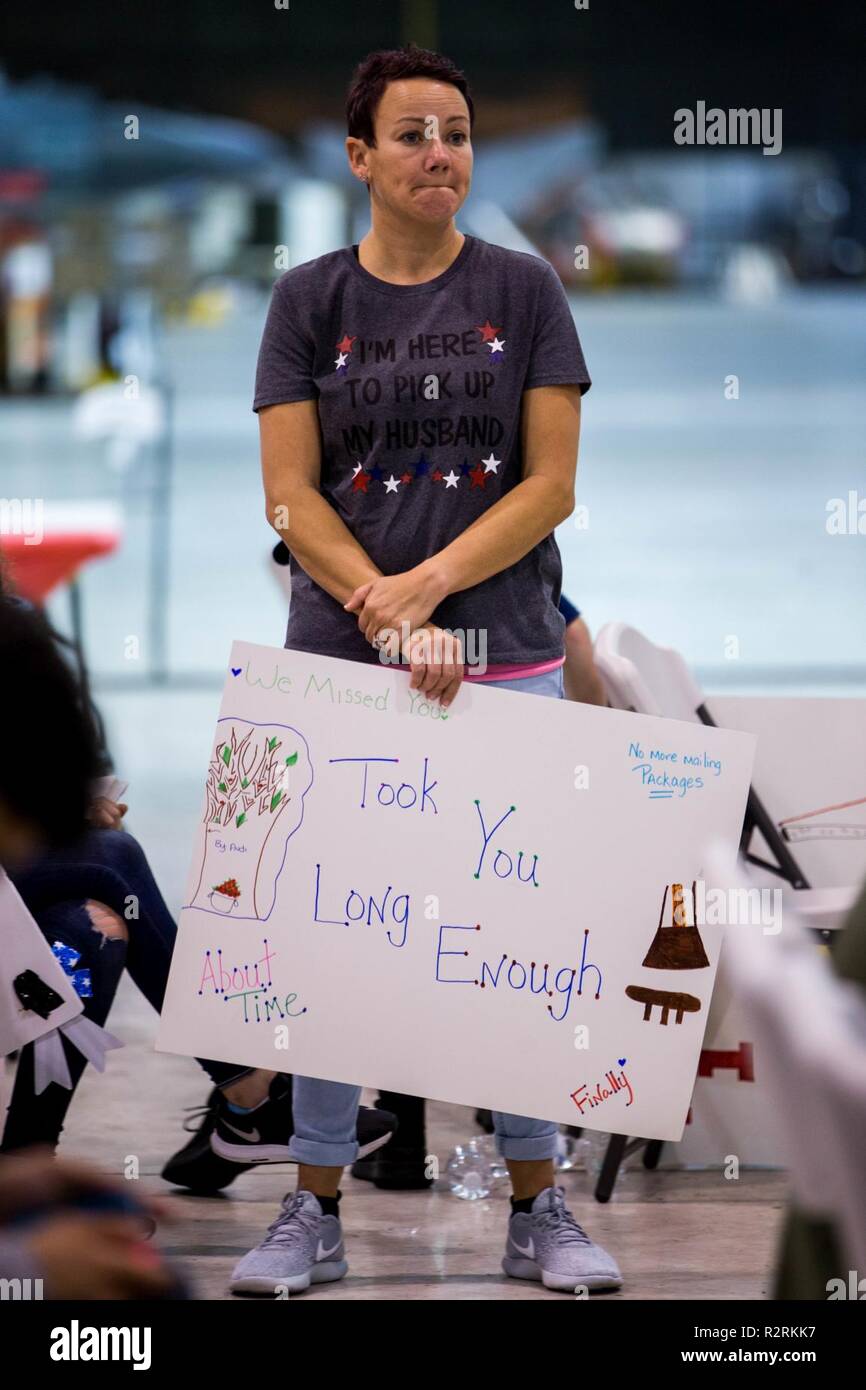 Friends and family of Marines with Marine Tactical Electronic Warfare ...
