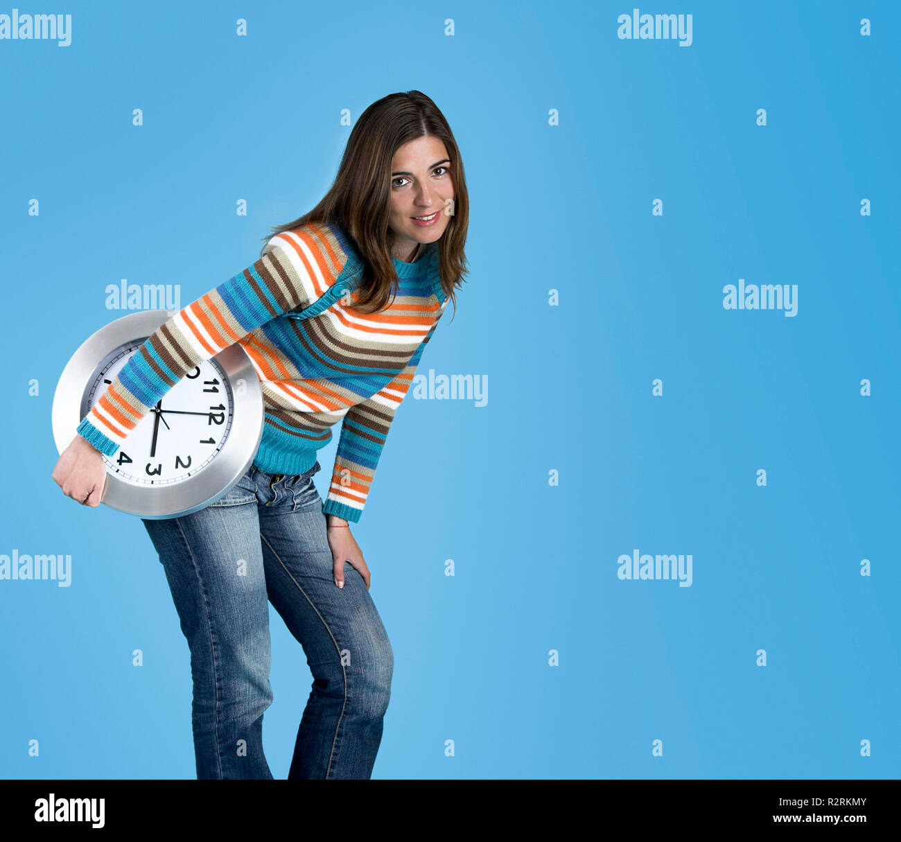 Wait second beautiful female hi-res stock photography and images - Alamy