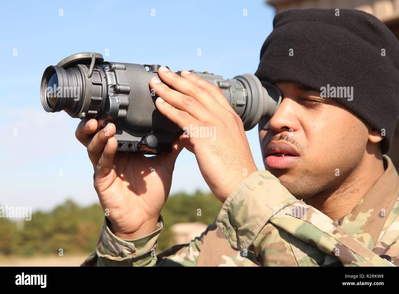 Spc. Anthony Frazier with 11th Psychological Operations Battalion ...