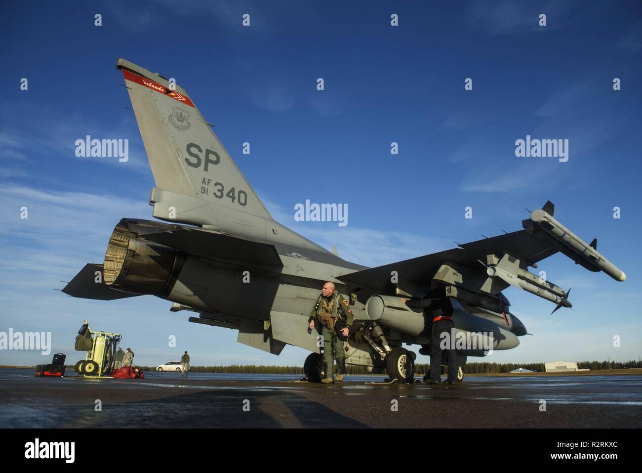 U.S. Air Force Col. Jason Bailey, the 52nd Fighter Wing commander ...