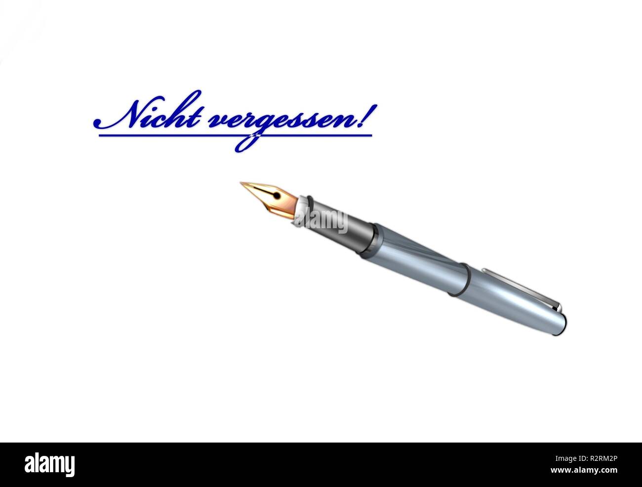 Remember list Cut Out Stock Images & Pictures - Alamy