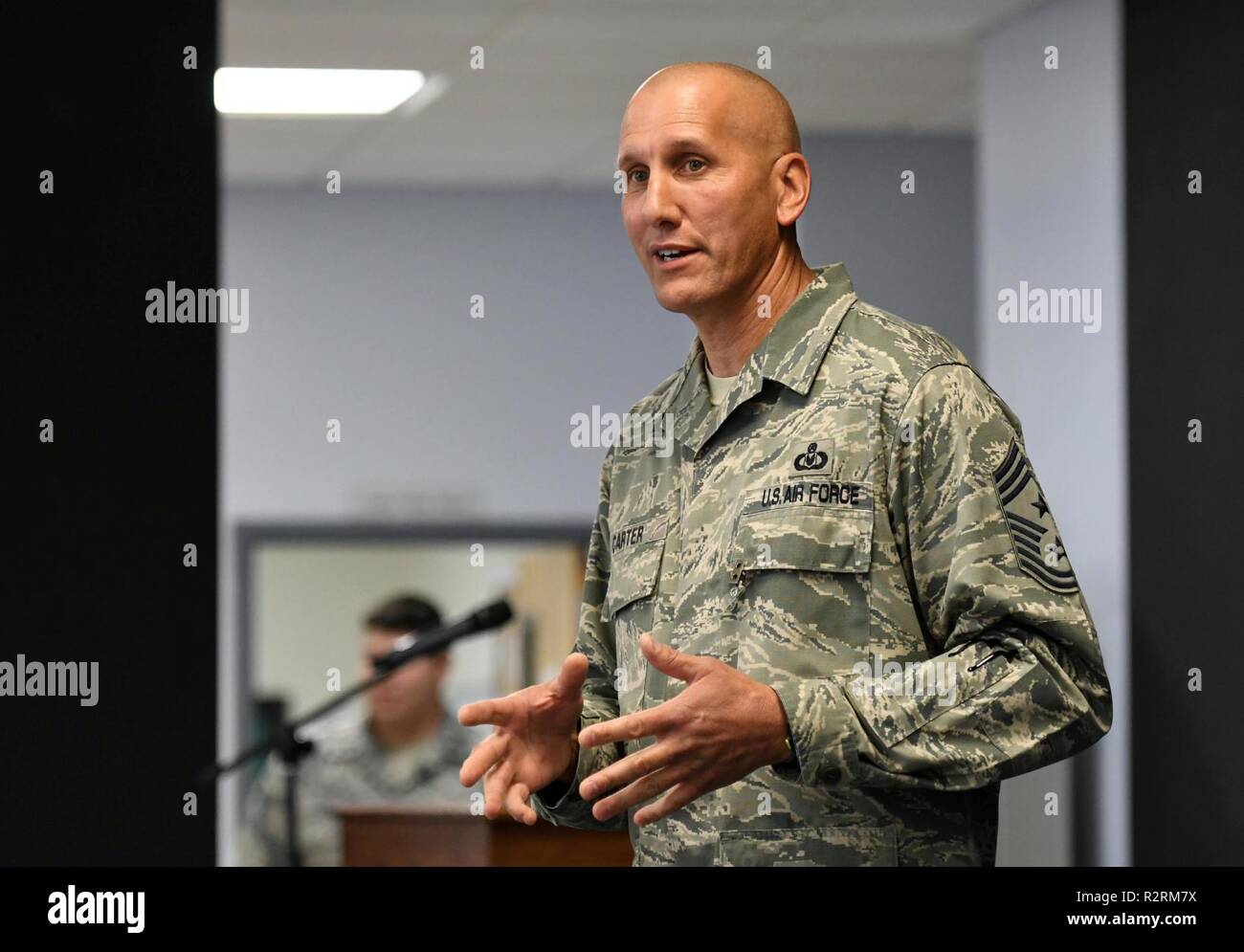 U.S. Air Force Chief Master Sgt. Kenneth Carter, 81st Training Wing ...