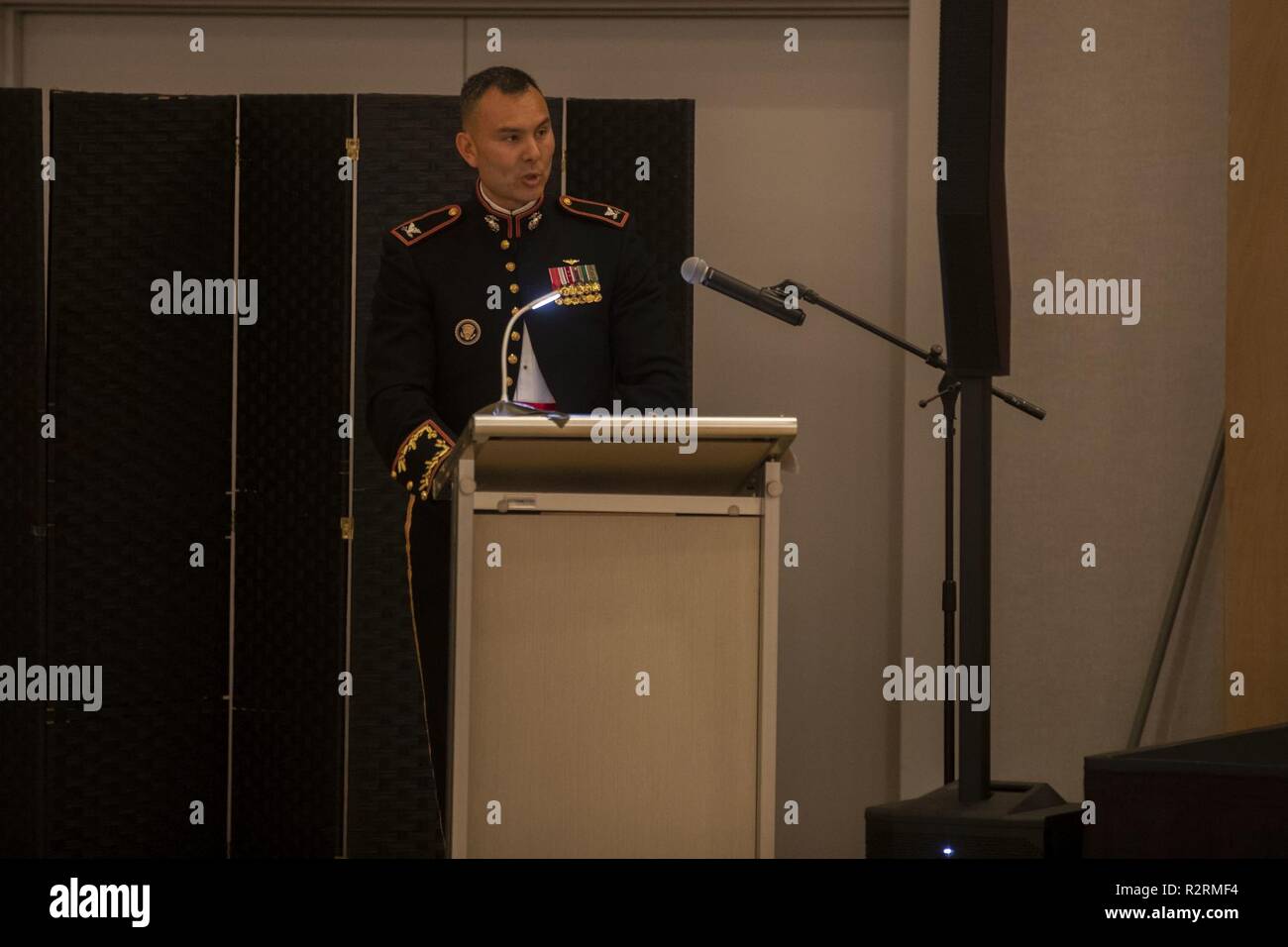 U.S. Marine Corps Col. Stephen “Beast” Lightfoot, commanding officer ...