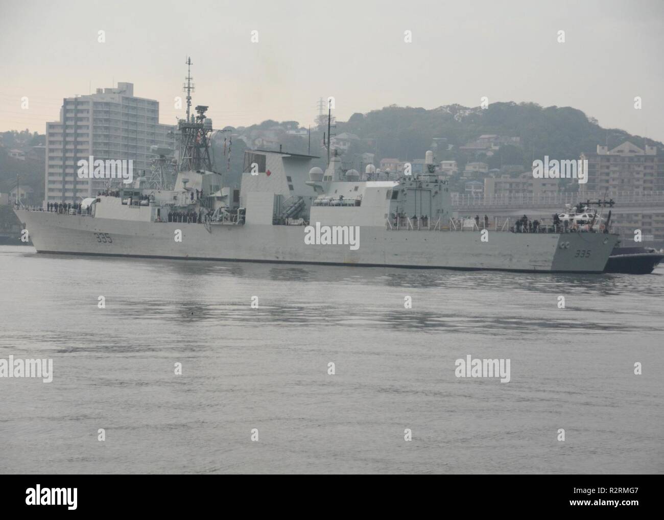 YOKOSUKA, Japan (Nov. 6, 2018) - Royal Canadian Navy Halifax-class ...