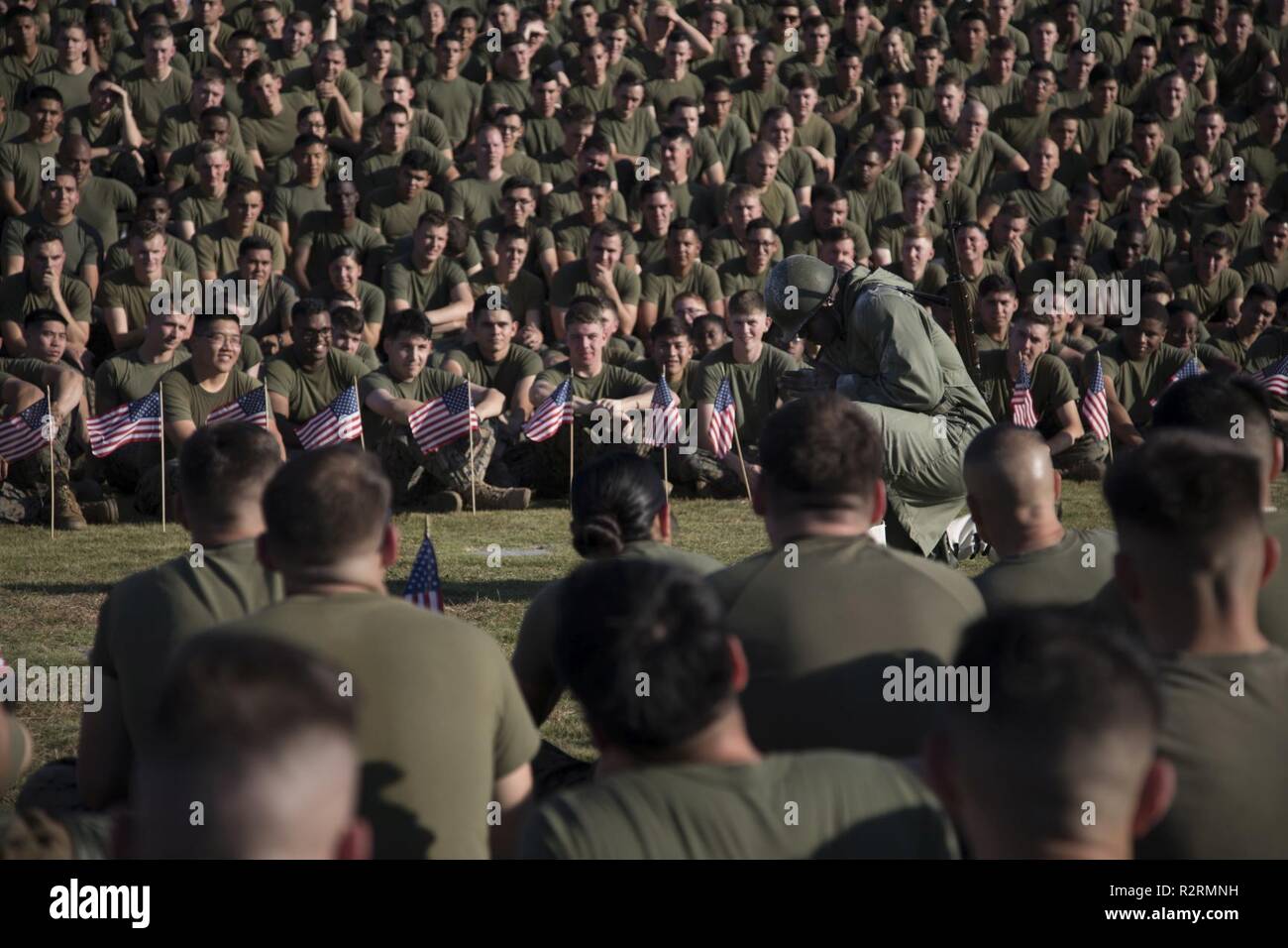 U.S. Marine Corps Cpl. Bobby Brown, an air traffic controller with ...