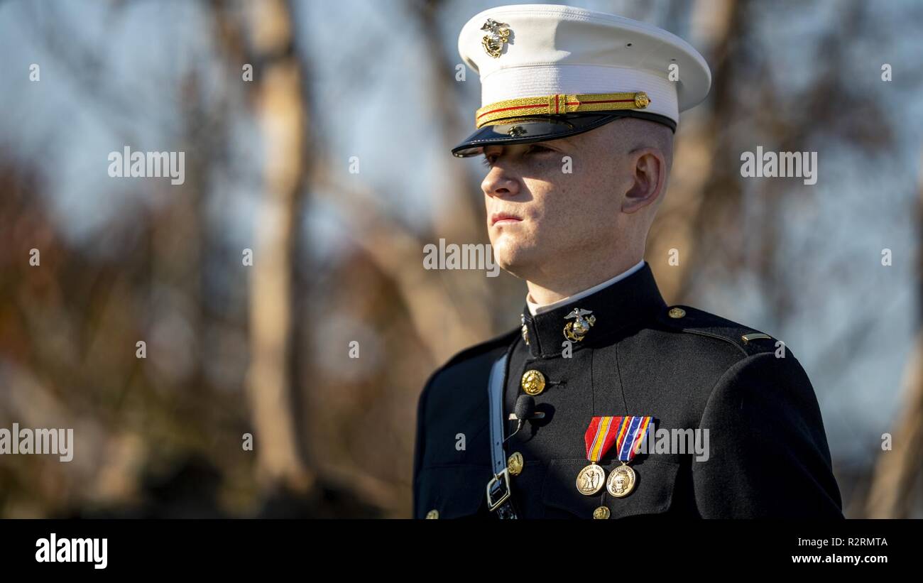 U.S. Marine Corps 2nd Lt. Rykar Lewis, air traffic control officer with ...