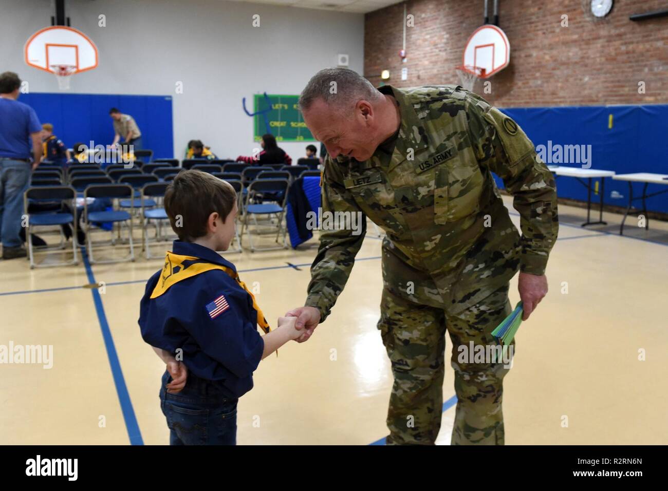 Sgt. David Lietz, public affairs sergeant with the 85th Support Command ...