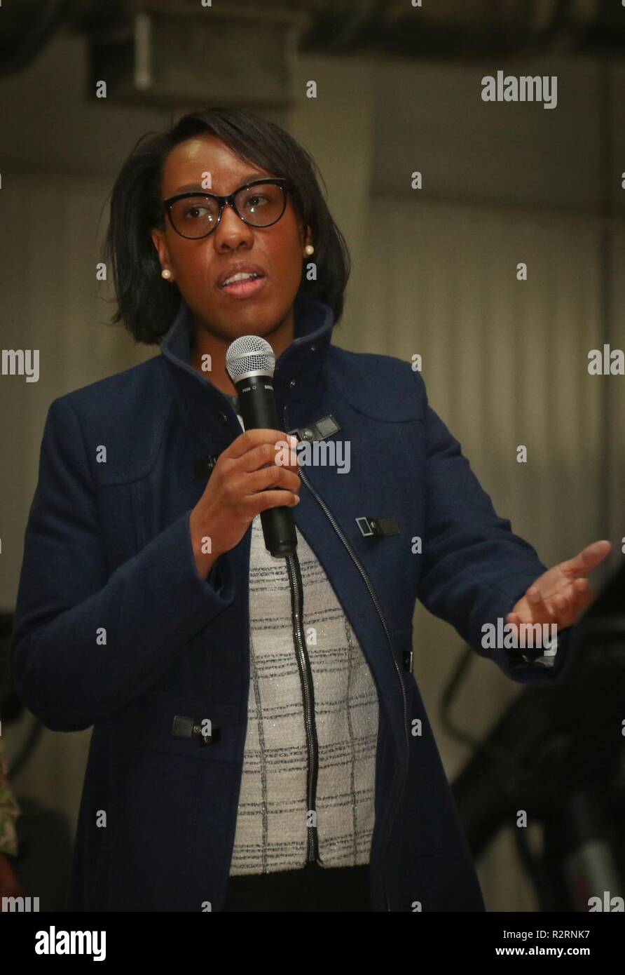 La June Barnes, the Deputy Political Counselor and Political Military ...