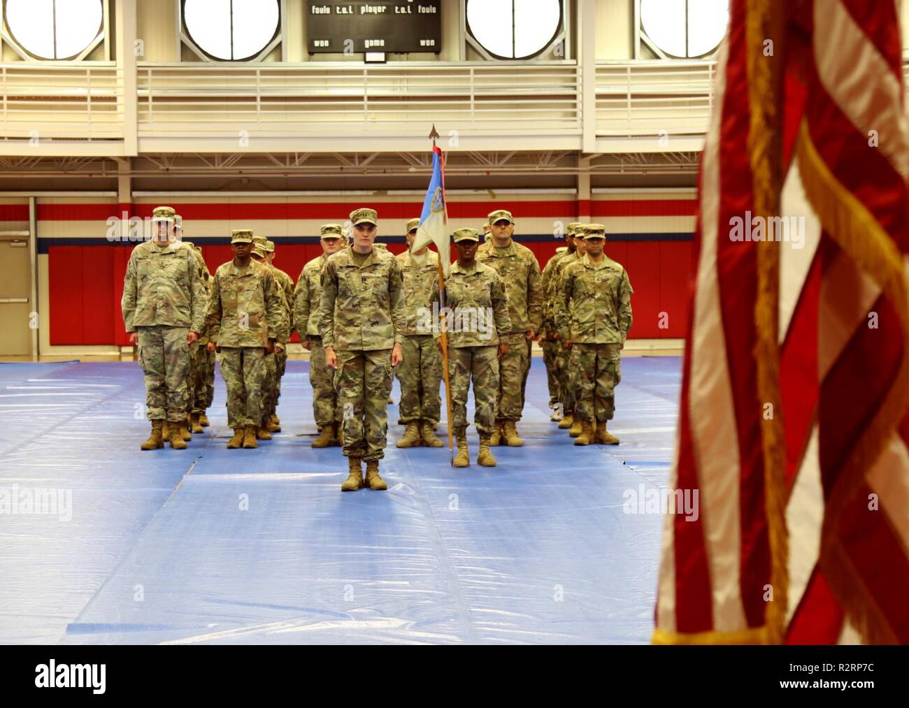Capt. Sarah Broderick, commanding officer, 504th Military Intelligence ...