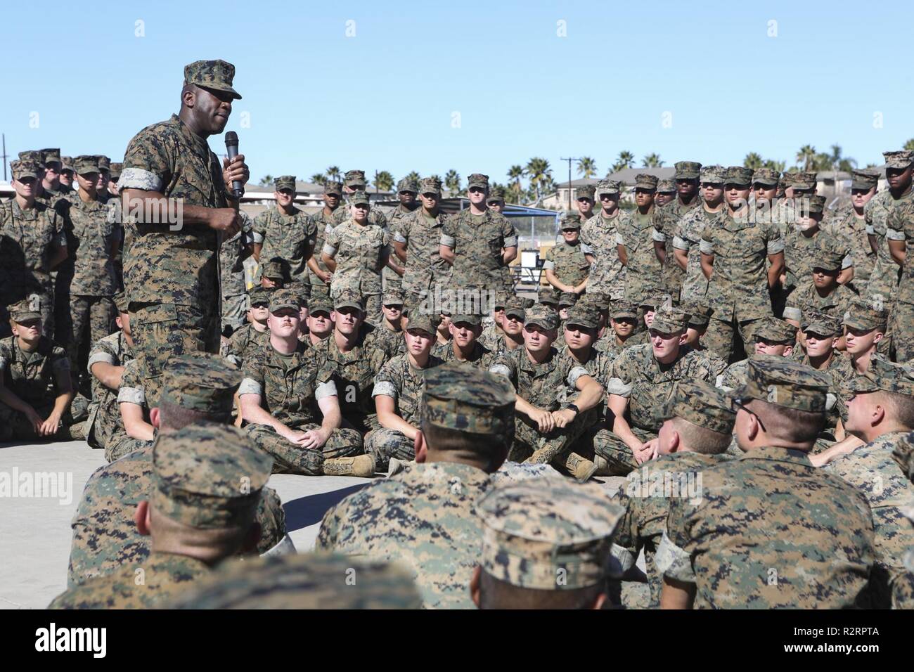 U.S. Marine Sgt. Maj. Ronald L. Green, Sergeant Major of the Marine ...