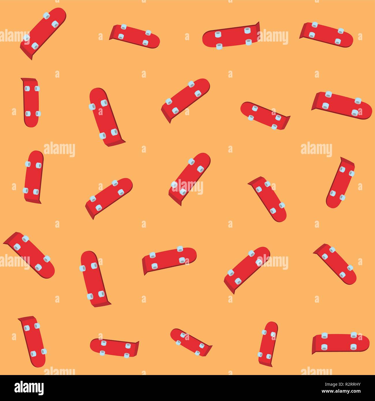 Skaterboard isolated cartoon cartoons pattern background vector ...