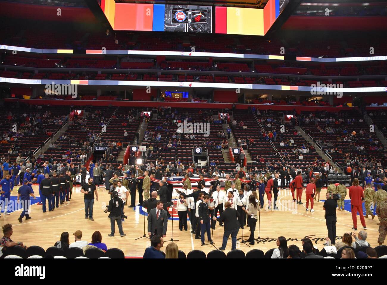 Michigan Army National Guard Soldier Spc. Samantha Hall and the Detroit ...