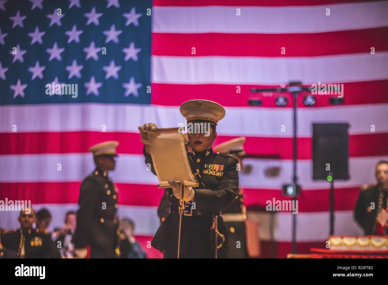 Capt. Cristina Lopez, adjutant with the 11th Marine Expeditionary Unit ...