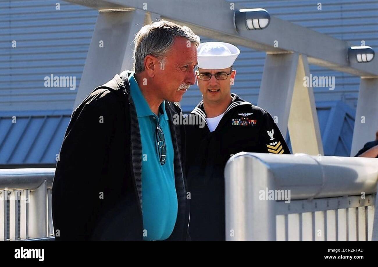 The Hampton Roads Naval Museum hosted a re-enlistment ceremony today ...