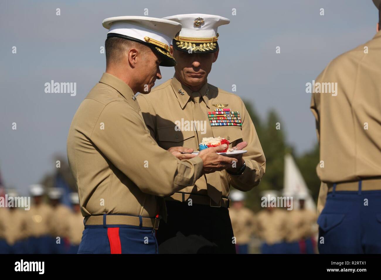 Col. Charles B. Dockery, commanding officer of Marine Corps Air Station ...