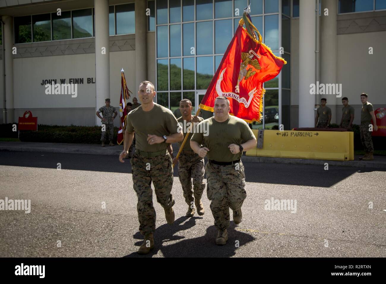 U.S. Marine Col. Stephen J. Lightfoot, commanding officer, Marine Air ...